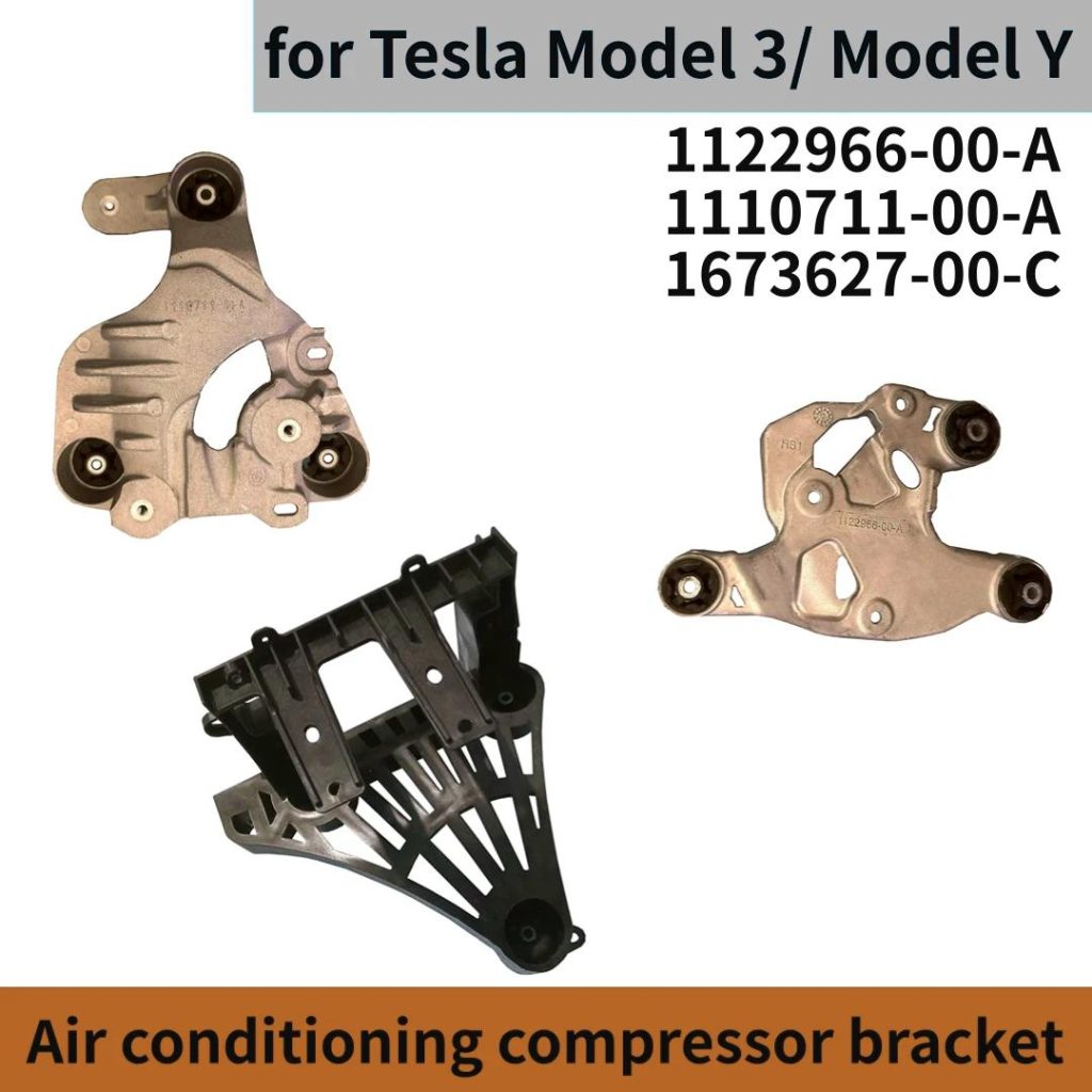 Air conditioning compressor bracket TESLA MODEL 3 Y 1673627 1122966 ...