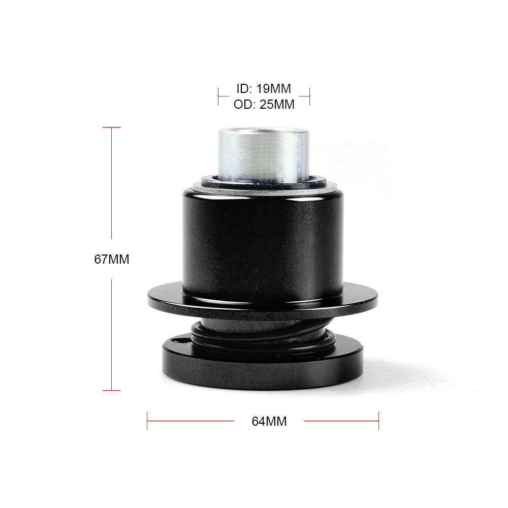 360 Degree Rotation Quick Release 3 Hole Steering Wheel Disconnect Hub ...