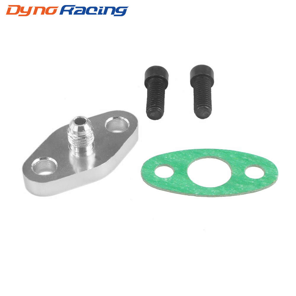 AN4 Turbocharger Fuel Feed Pipe Flange Adapter for T3/T4 Turbo – TeslGo