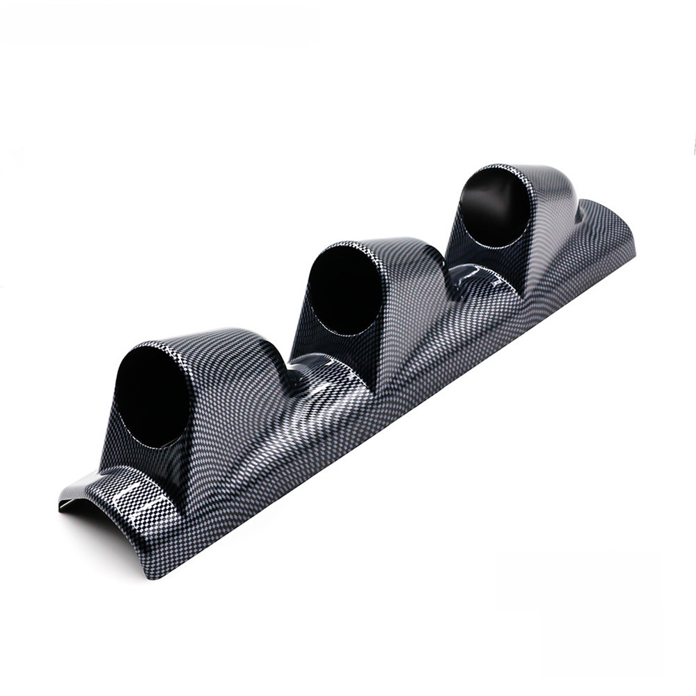 3-Hole Carbon Fiber A-Pillar Gauge Pod Mount for Universal 52MM Left ...