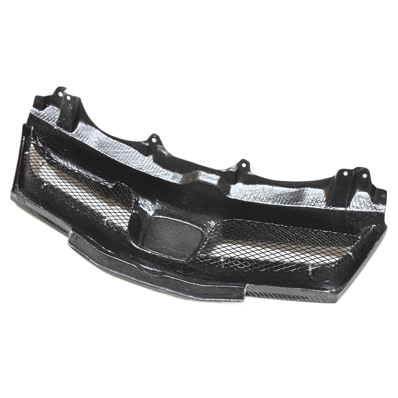 Real Carbon Fiber Mugen Style Front Grille for Honda Civic FN2 Type R ...