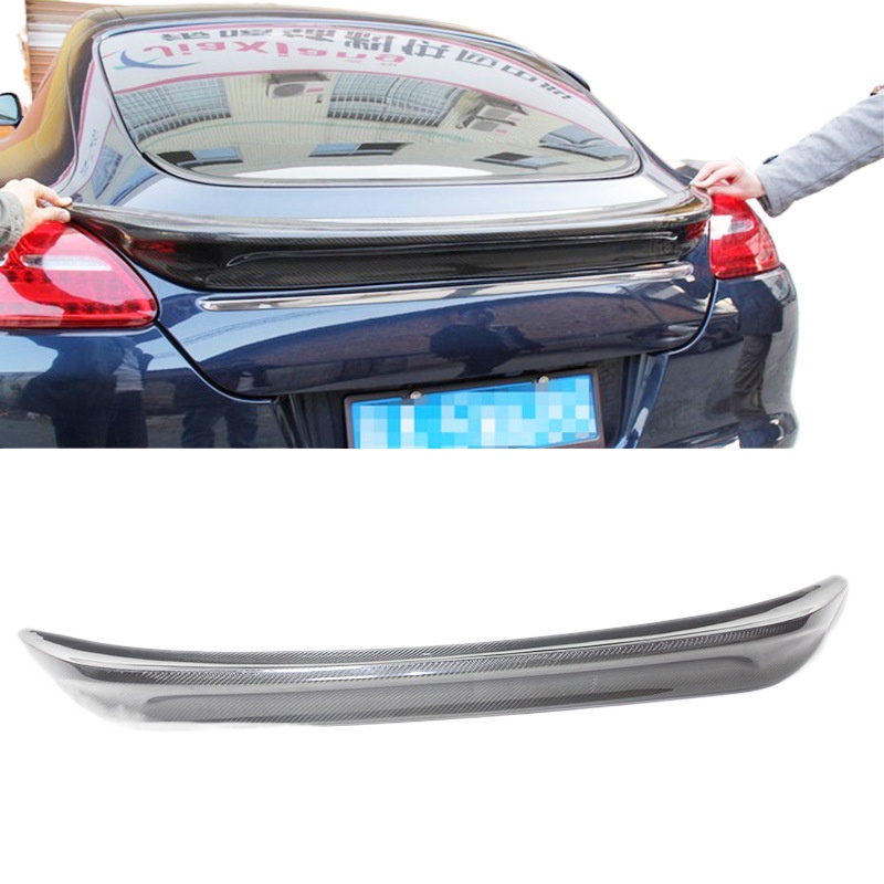 Carbon Fiber Rear Spoiler Wing Diffuser for Porsche Panamera 970 – TeslGo