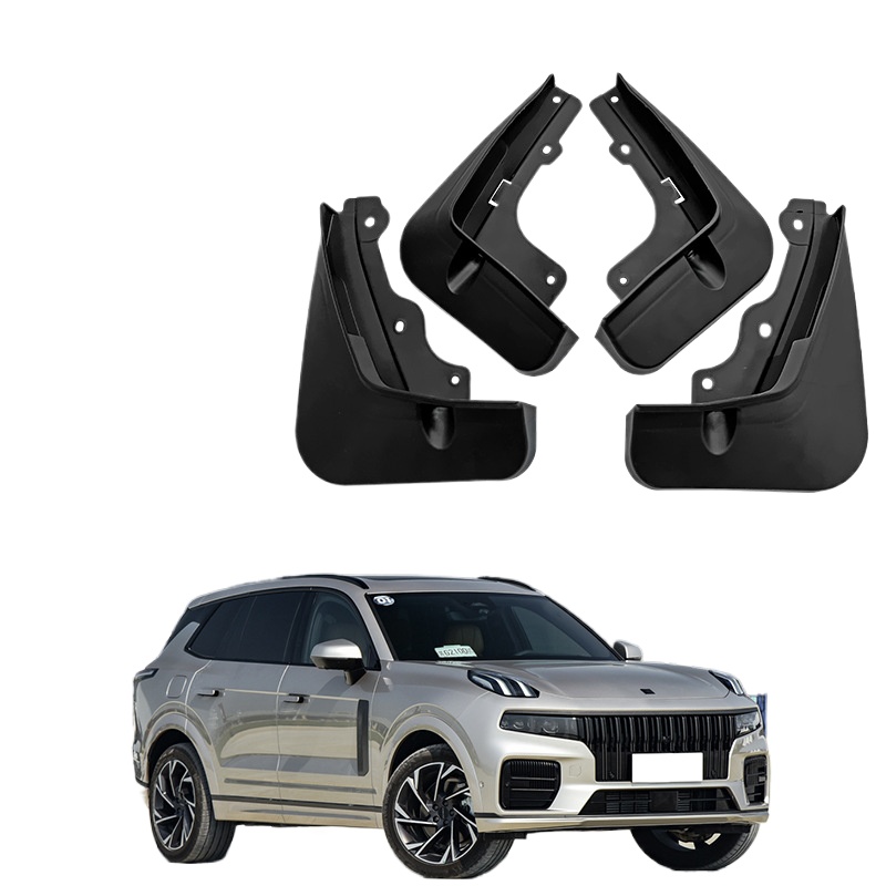 Front Rear Mud Flaps Soft Rubber Splash Guards for 2021 Lynk & Co 09 ...